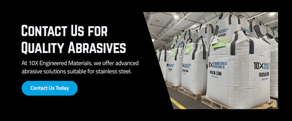 Can You Sandblast Stainless Steel? - 10X Abrasives