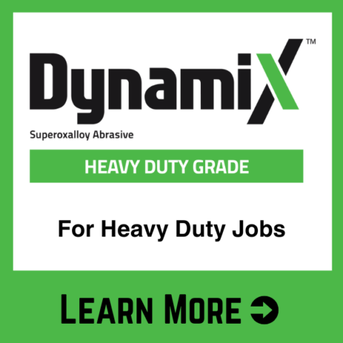 The Safest Blast Media - 10X Superoxalloy Abrasives